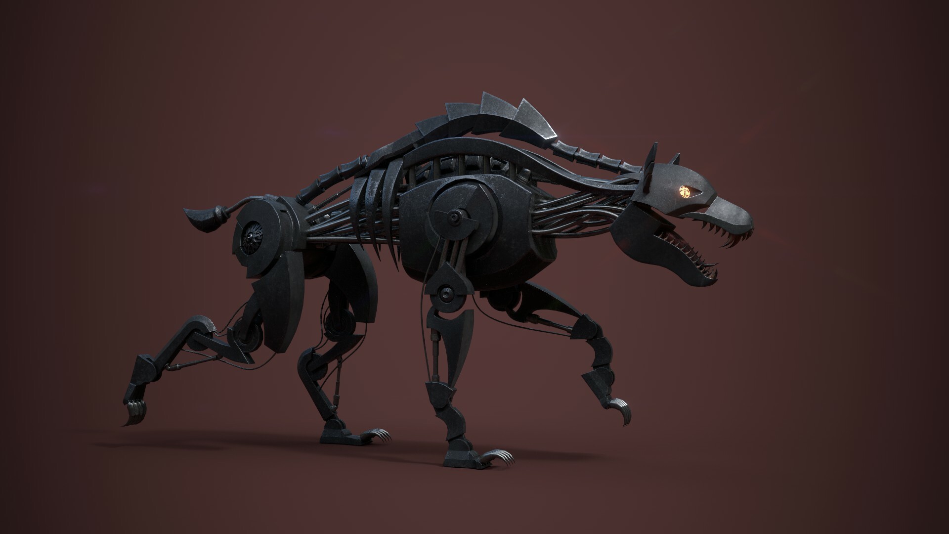ArtStation - Hyena Robot