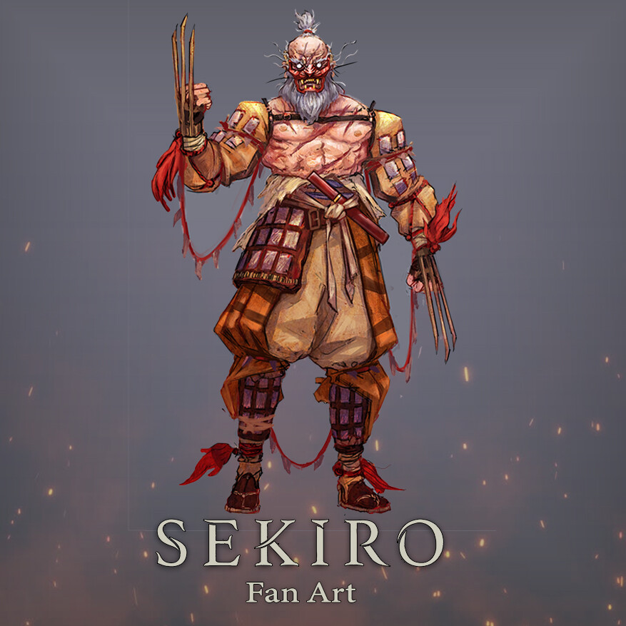 ArtStation - Sekiro - Master Shinobi Tiger