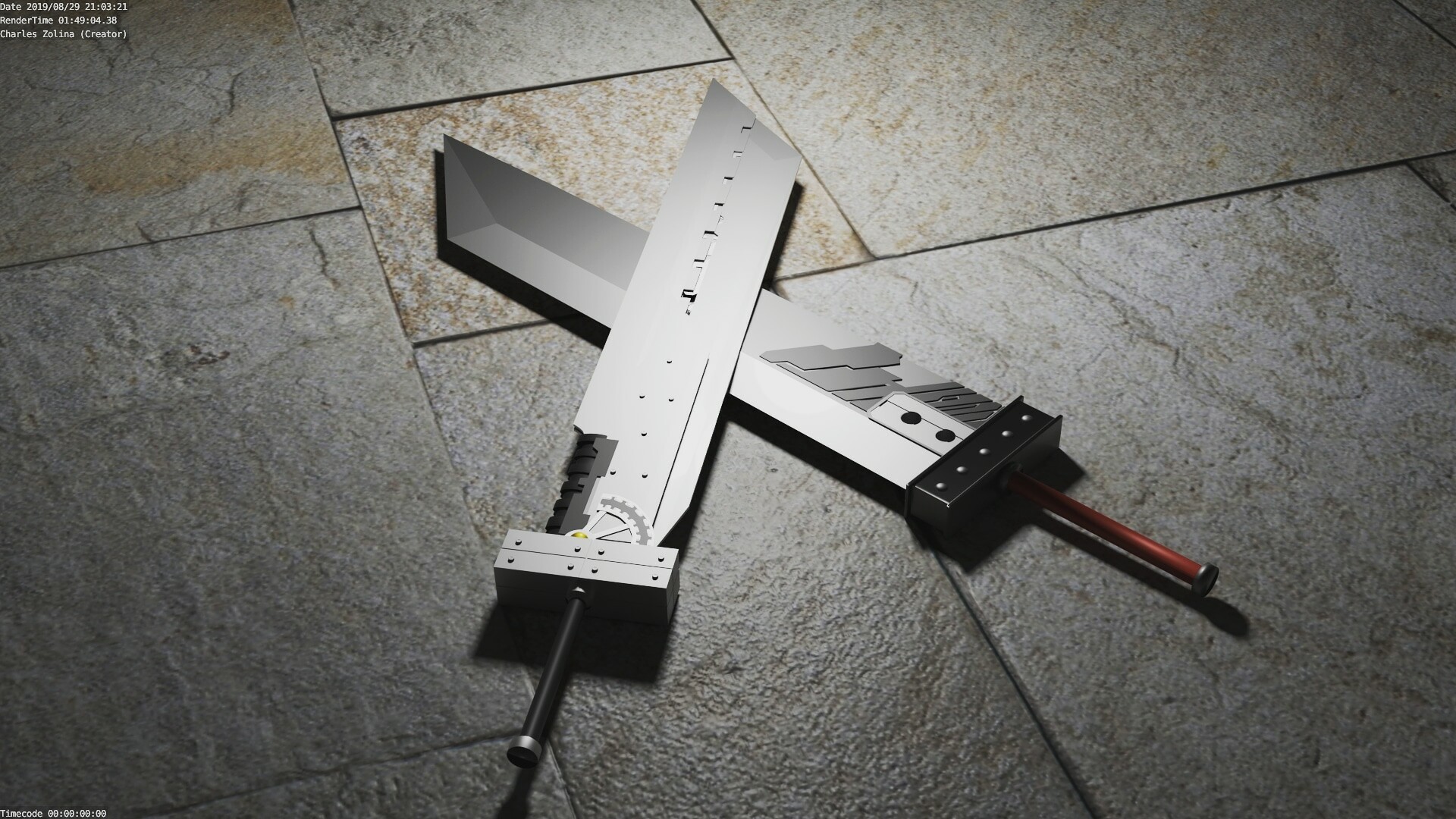 ArtStation - Buster Sword And Fusion Sword