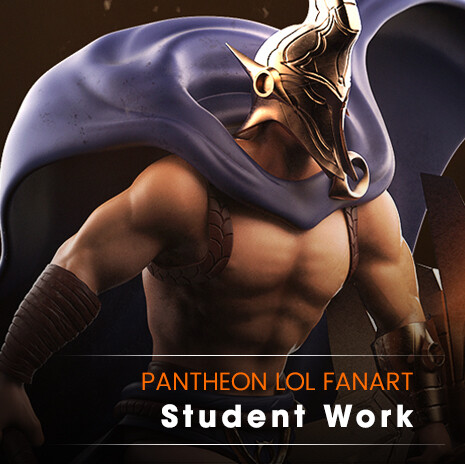ArtStation - Pantheon - LOL Fanart