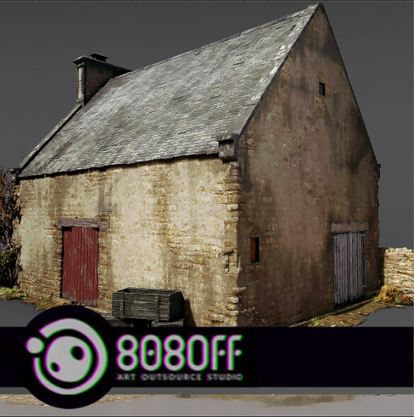 ArtStation - WW2 House