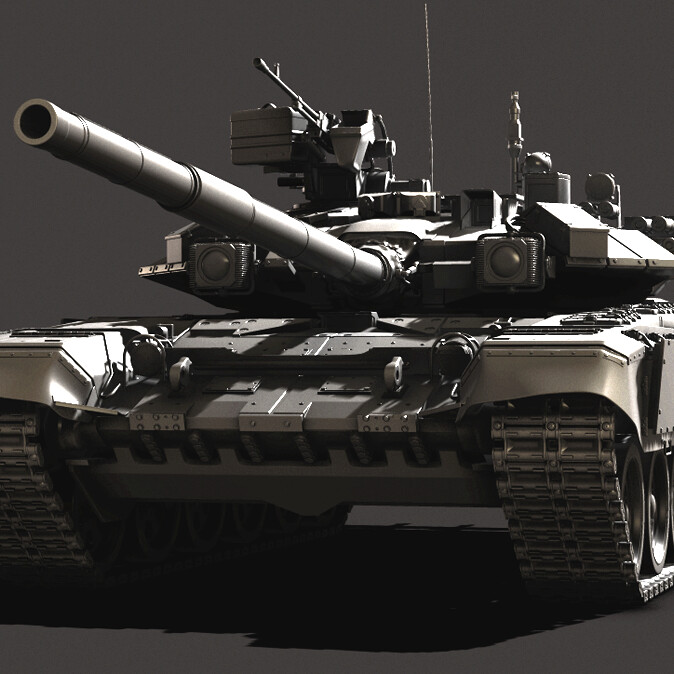 ArtStation - T90a High Poly