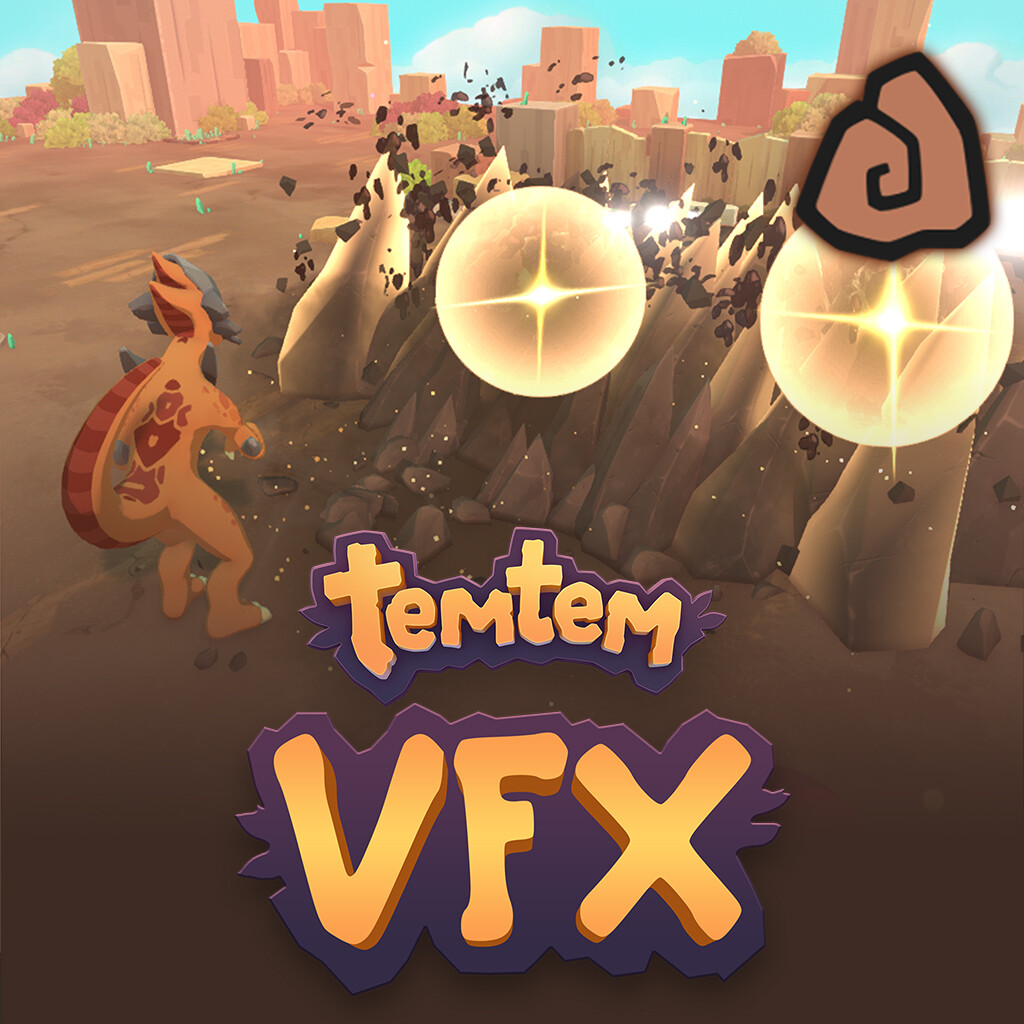 ArtStation - Temtem VFX Reel - Earth Techniques