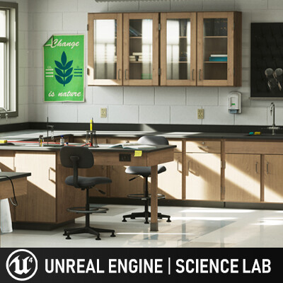 ArtStation - Science Lab Environment