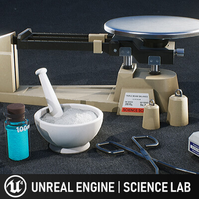 ArtStation - Science Lab Props