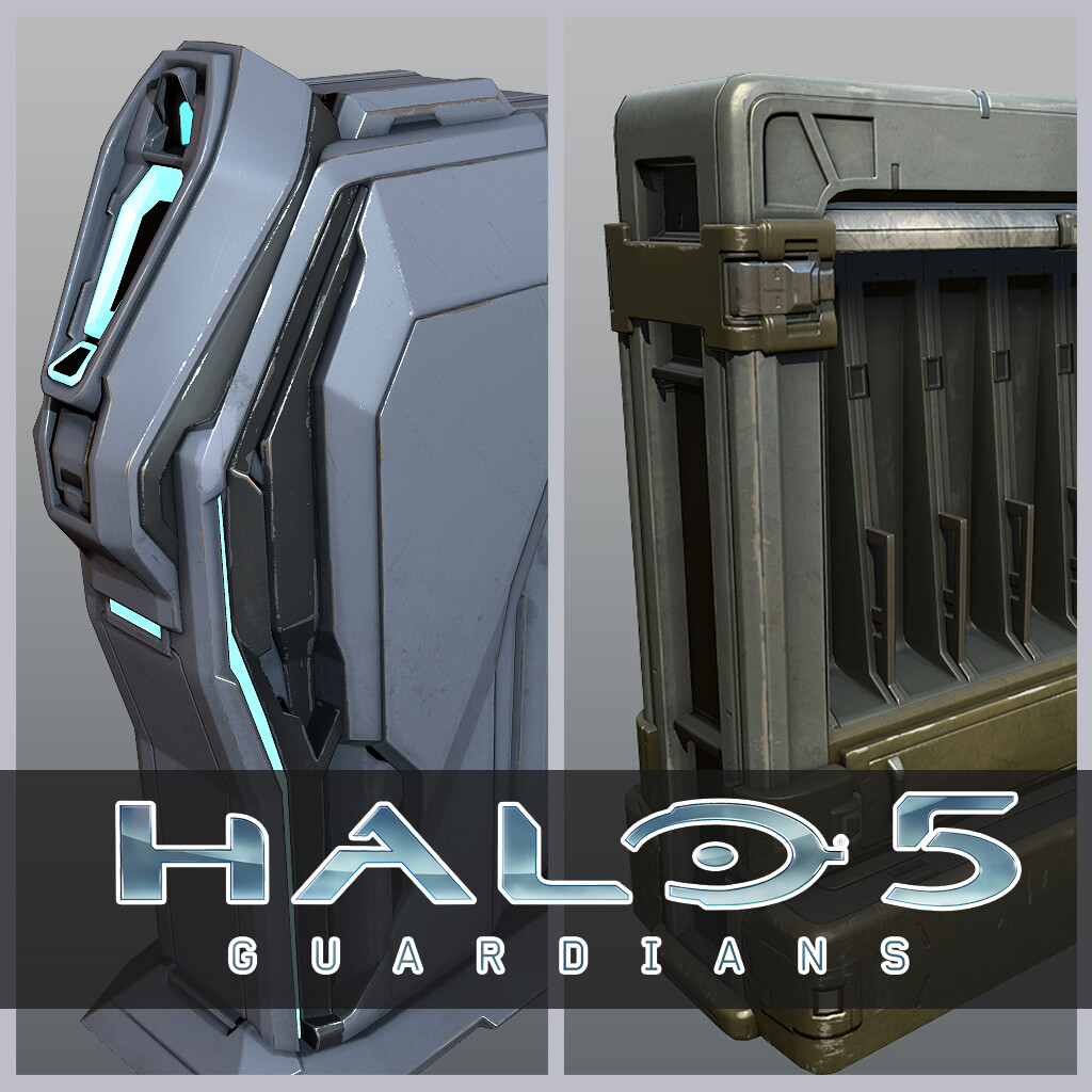 ArtStation - Halo 5 Props