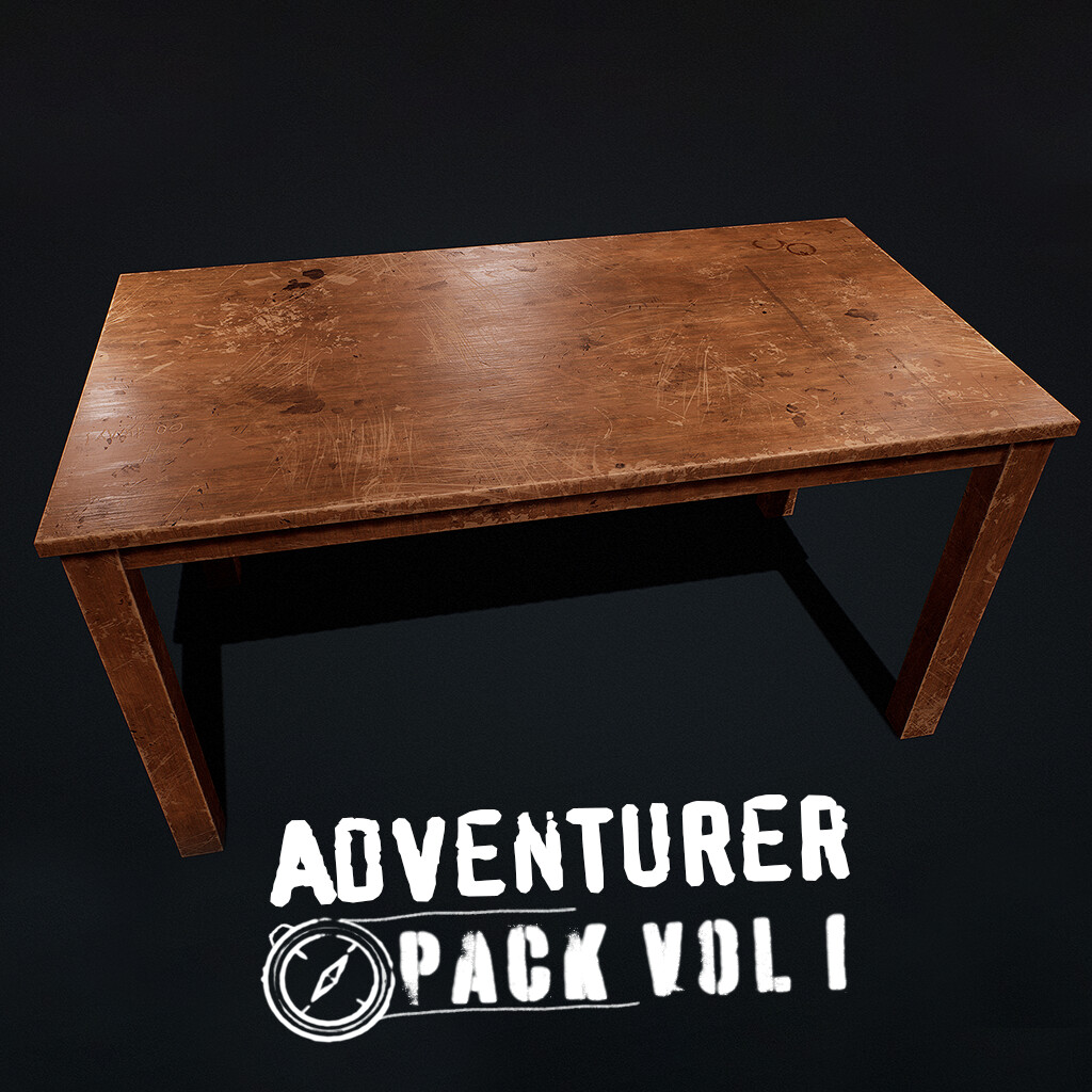 ArtStation - Adventurer Pack - Table