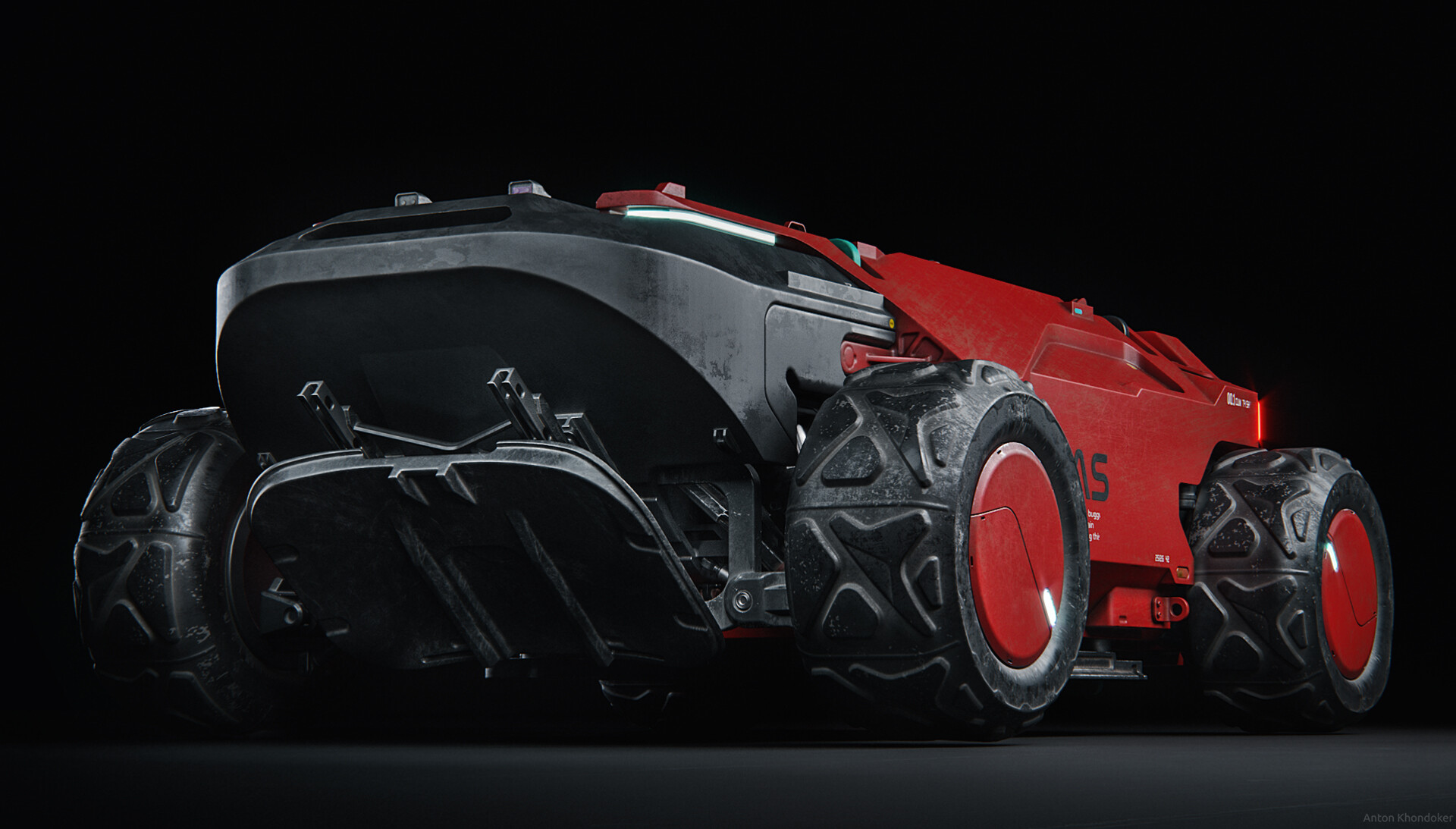 ArtStation - Karas Cargo Buggy Truck Concept