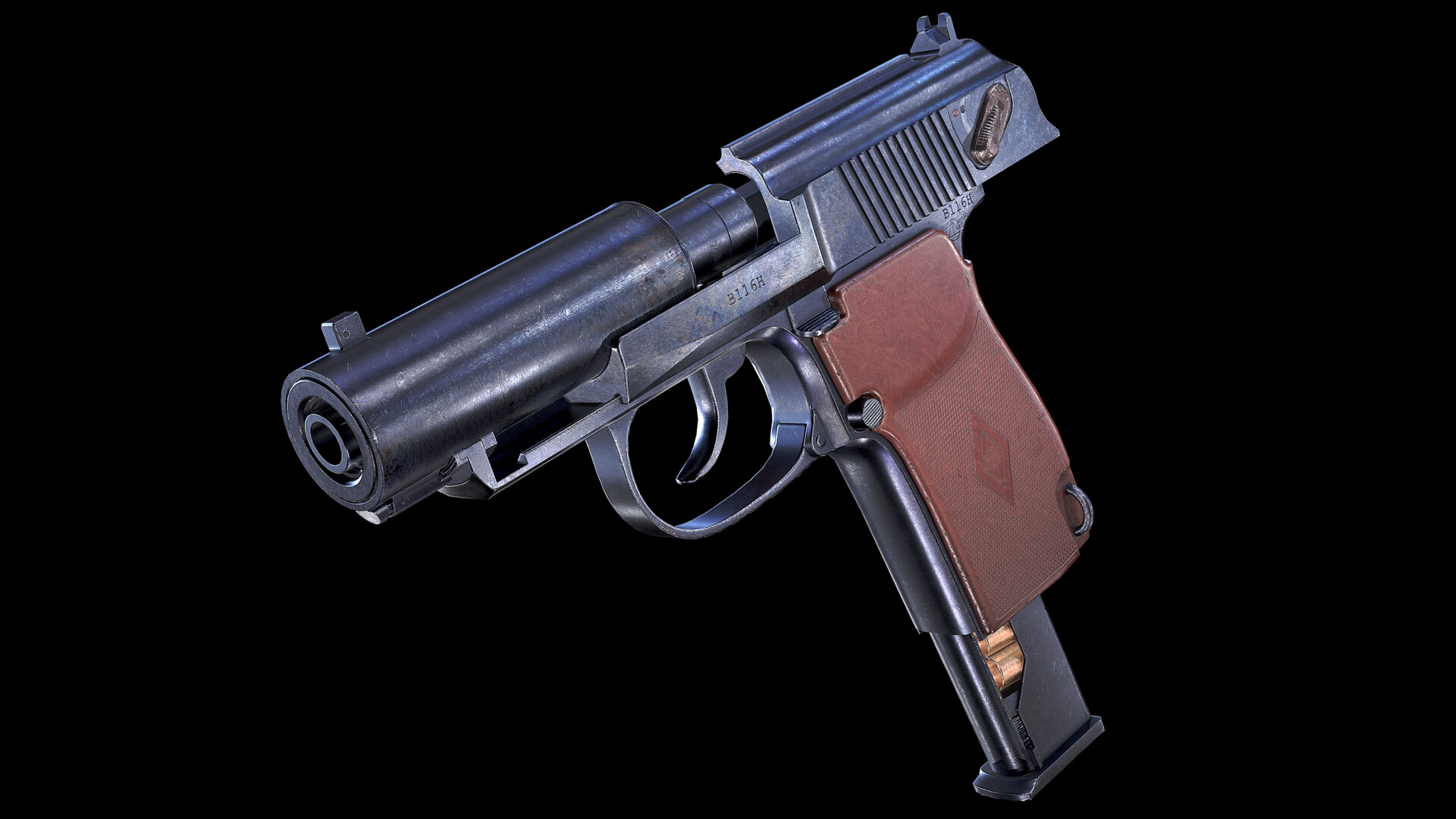 ArtStation - PB Pistol