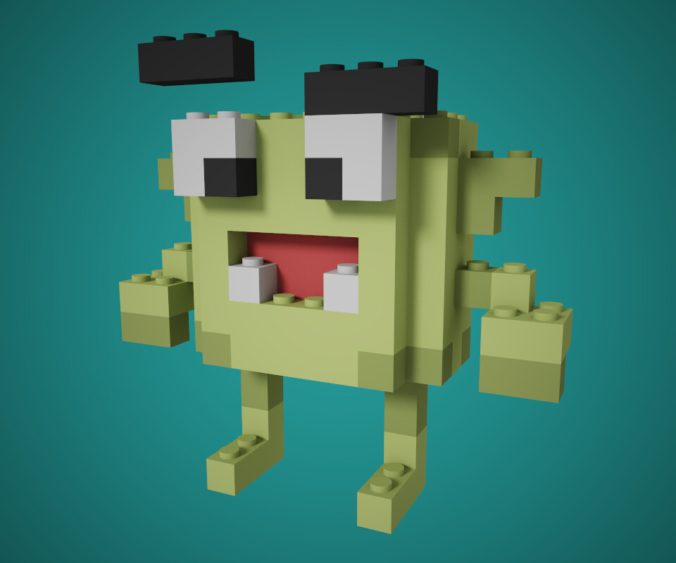 ArtStation - Monstro Voxel