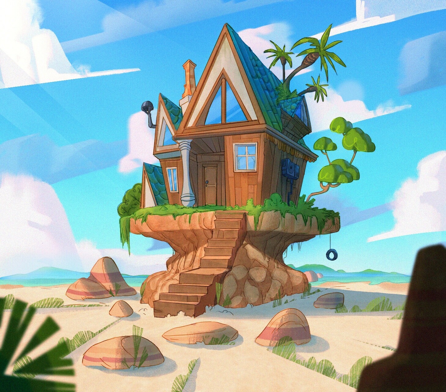 ArtStation - Beach House