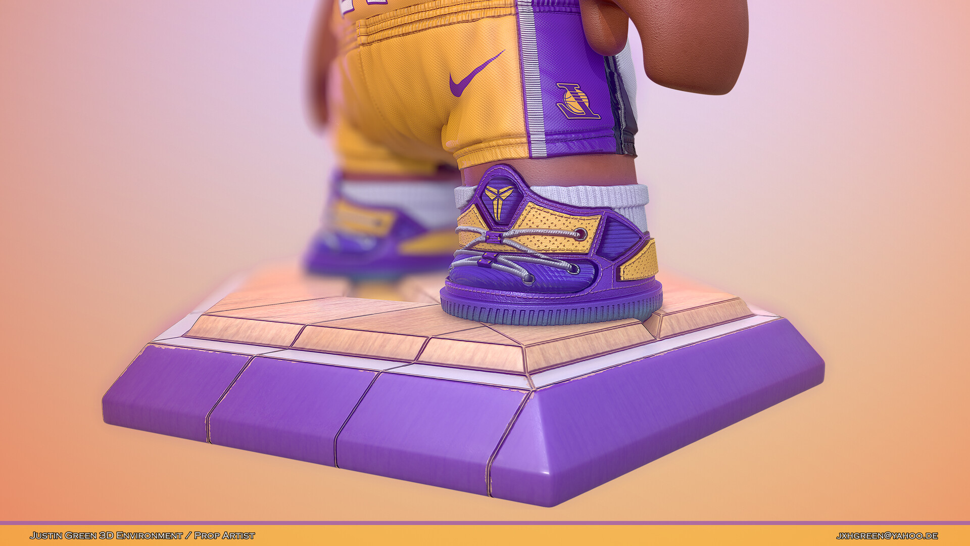 ArtStation - Meet Mat 2 - Kobe Bryant Tribute #8 #24 #2