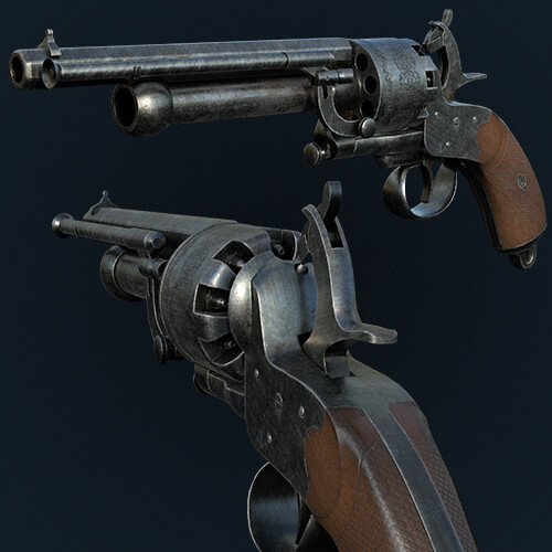 ArtStation - Revolver LeMat