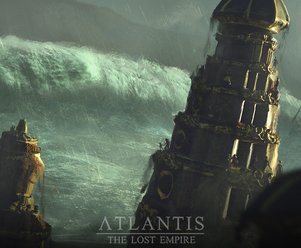 ArtStation - Atlantis: The Lost Empire - Tsunami 2