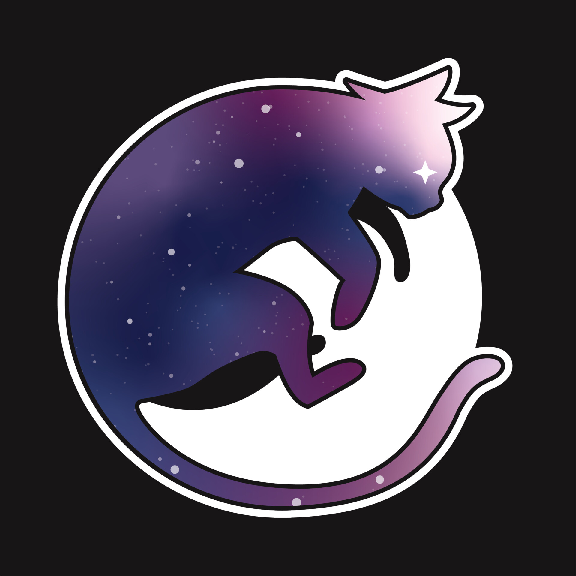 ArtStation - Sci-fi Cat Loading Screen