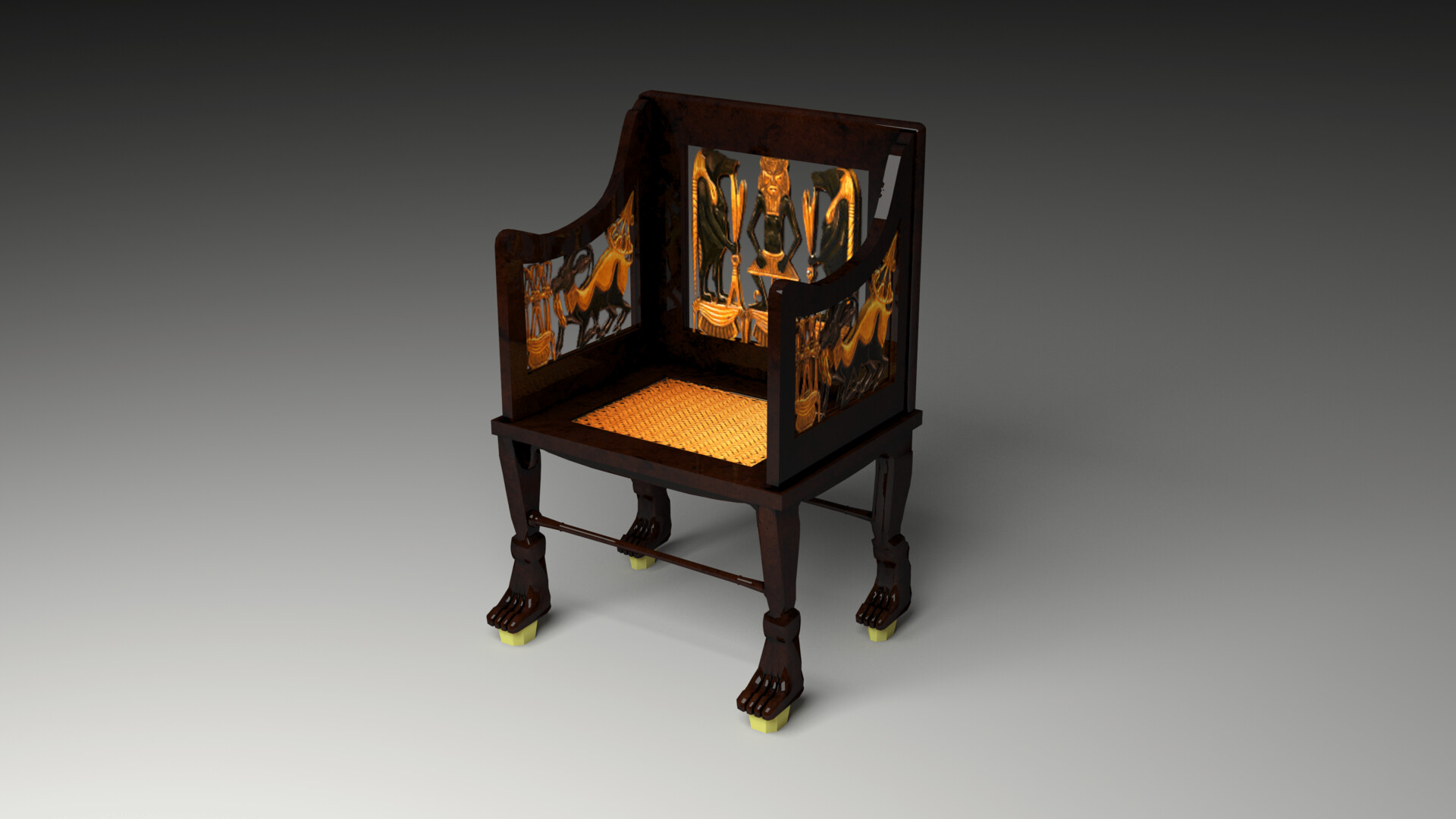 ArtStation - Pharaonic Chair