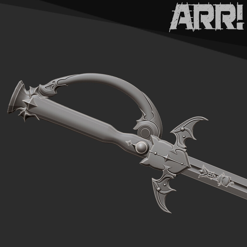 ArtStation - Final Fantasy 14 Mogfoil Rapier