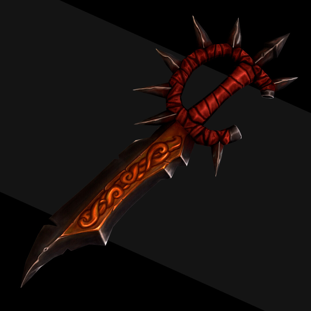 ArtStation - Handpaint Dagger