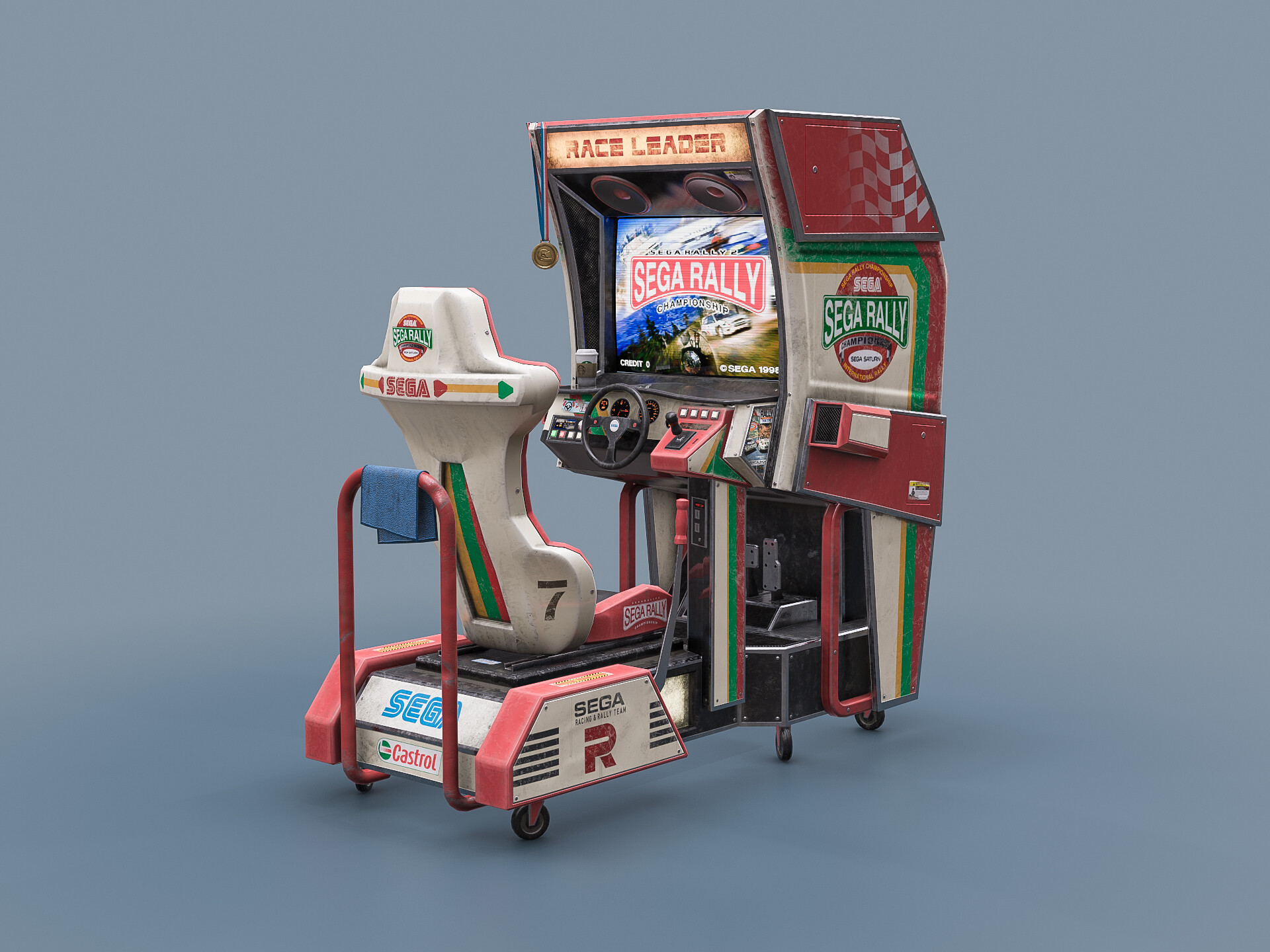 ArtStation - Retro Arcade Sim