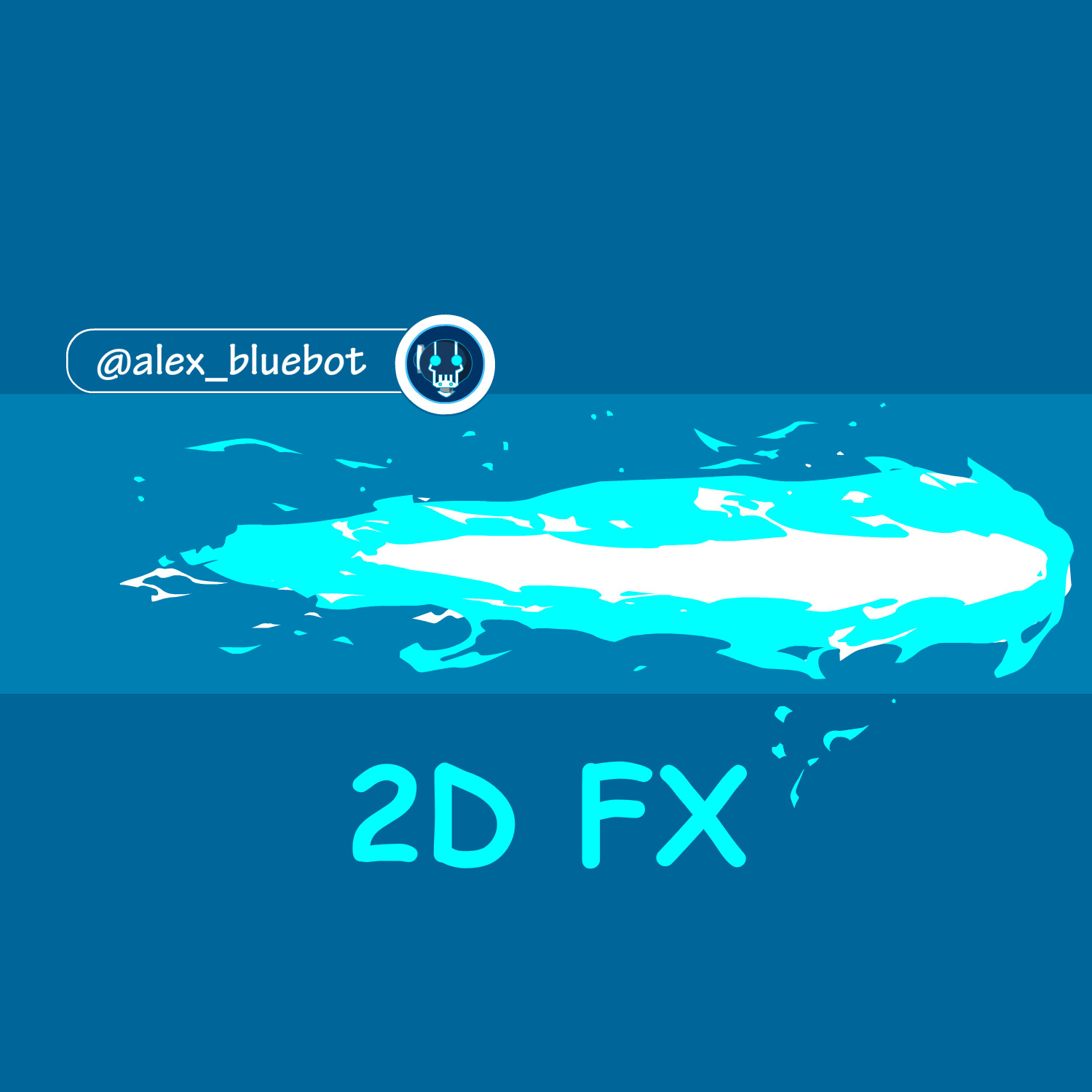 ArtStation - Blue_Fire_Loop_FX