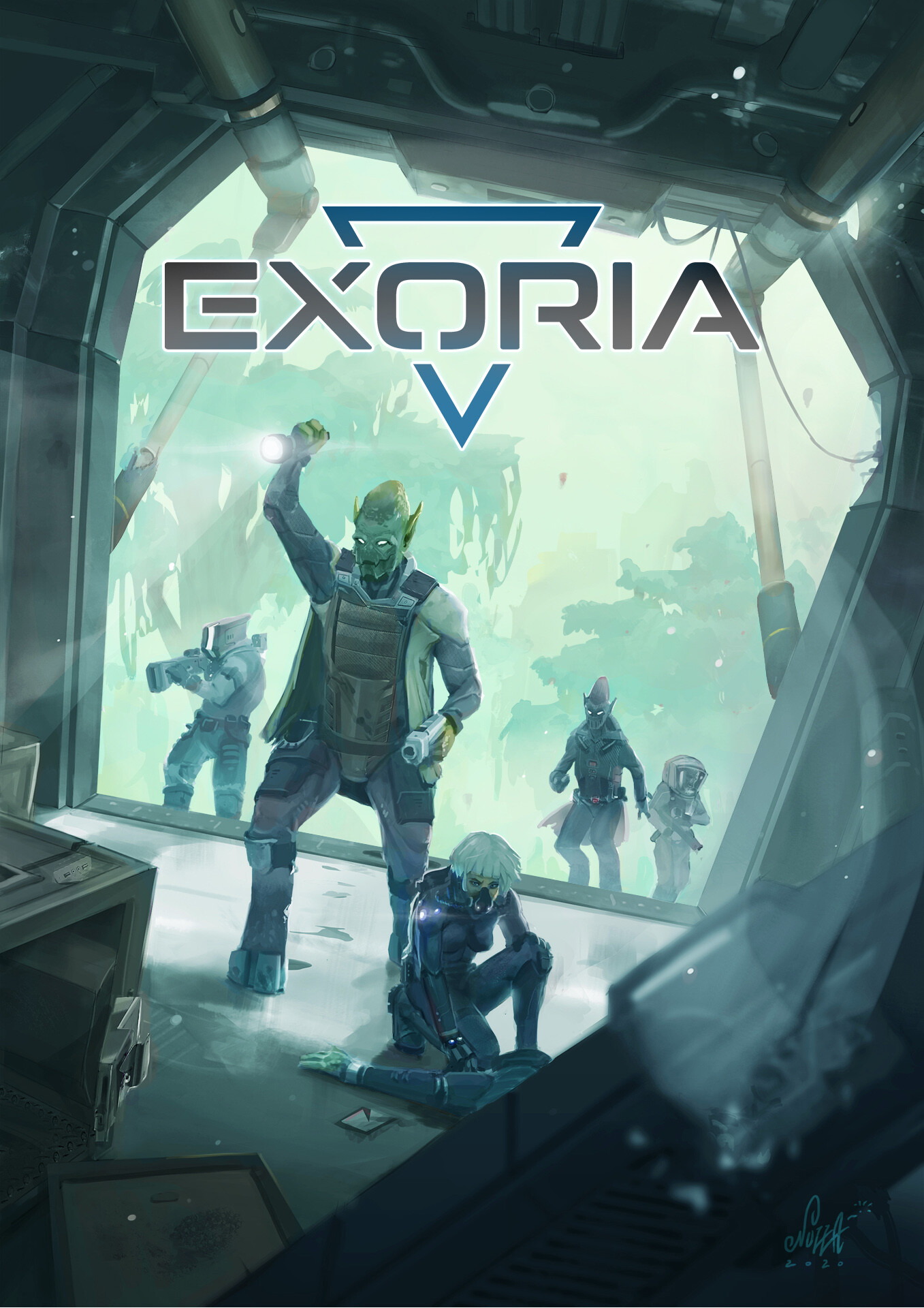 ArtStation - Exoria - Quickstart cover