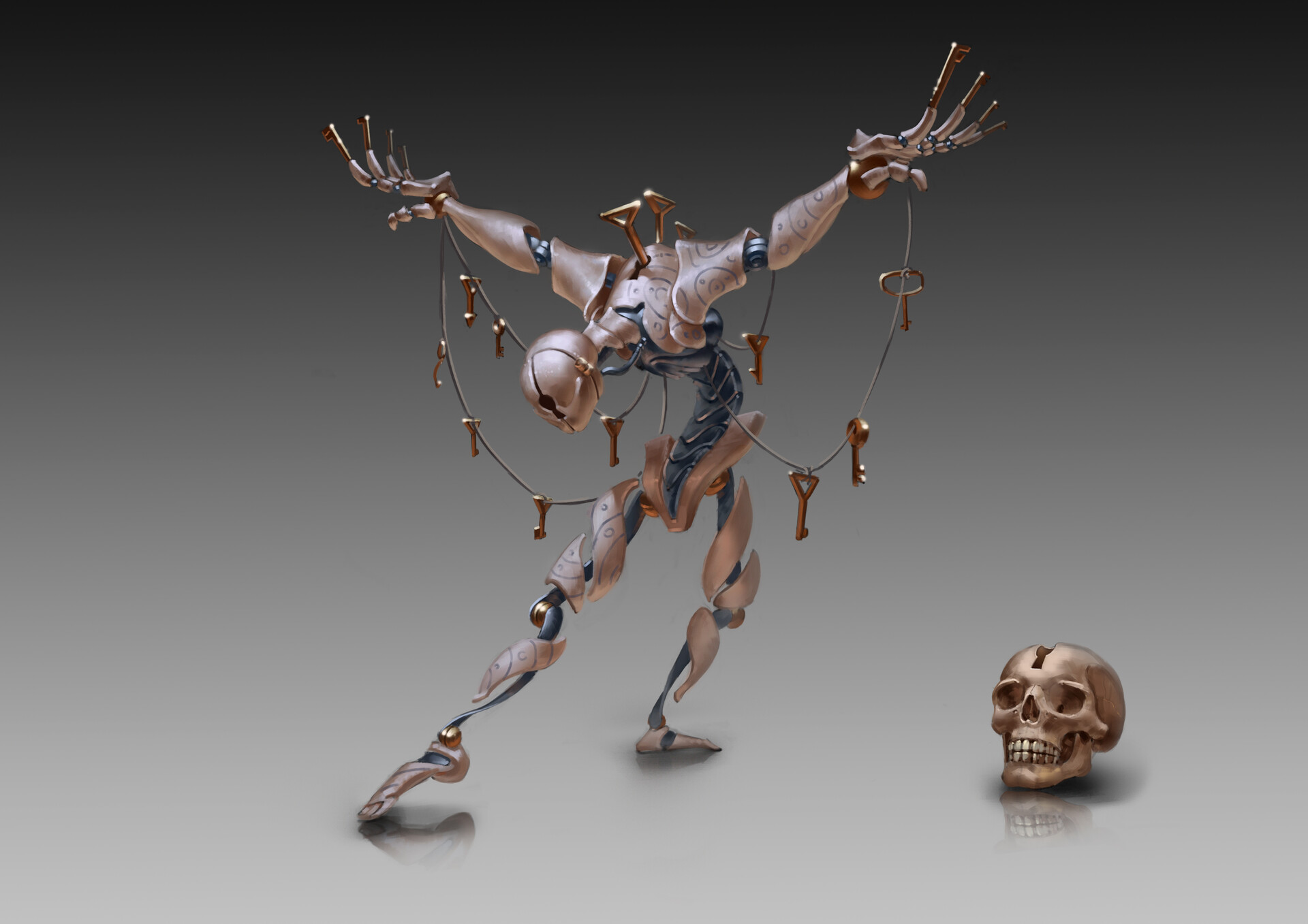 ArtStation - The Royal Keymaster concept