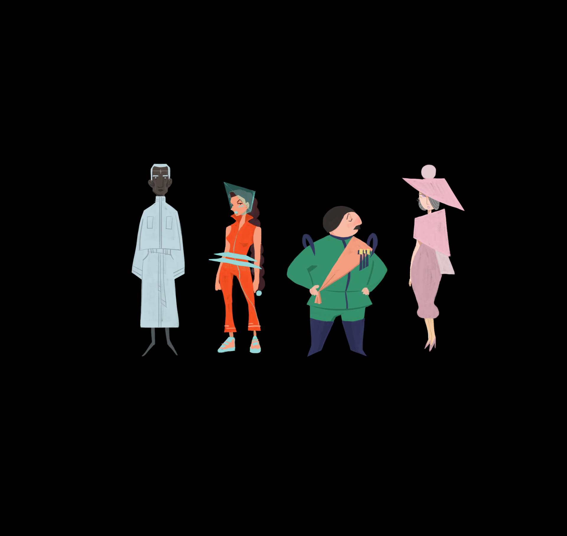 ArtStation - Background Characters