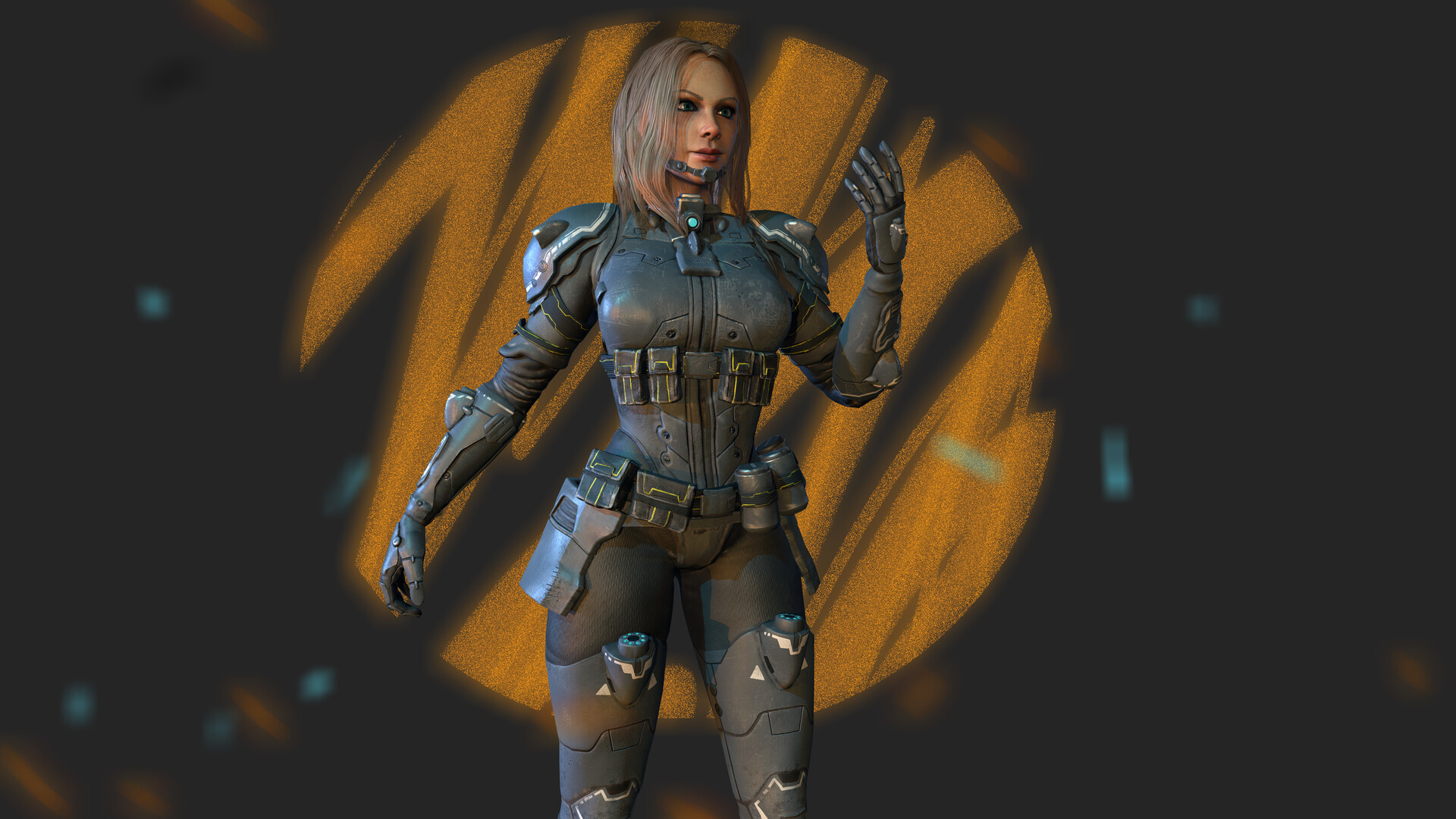 ArtStation - Sniper Game Character