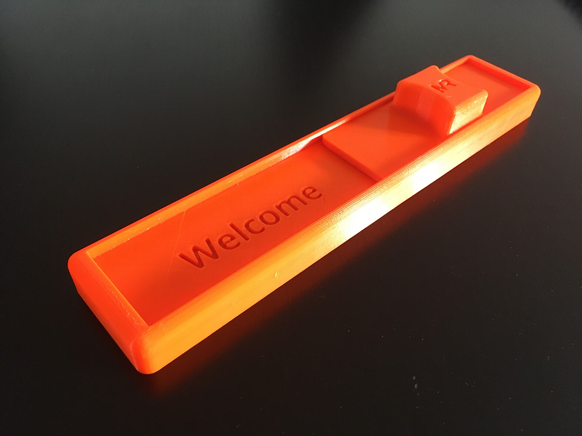 ArtStation - 3D-printed Office Door Label [MRstudios]
