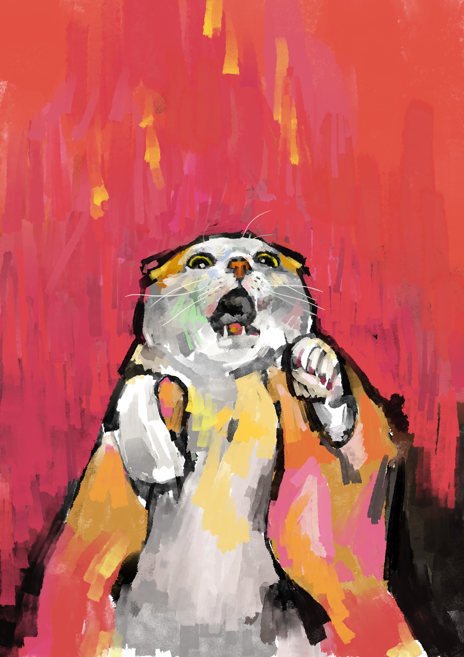 ArtStation - cat memes