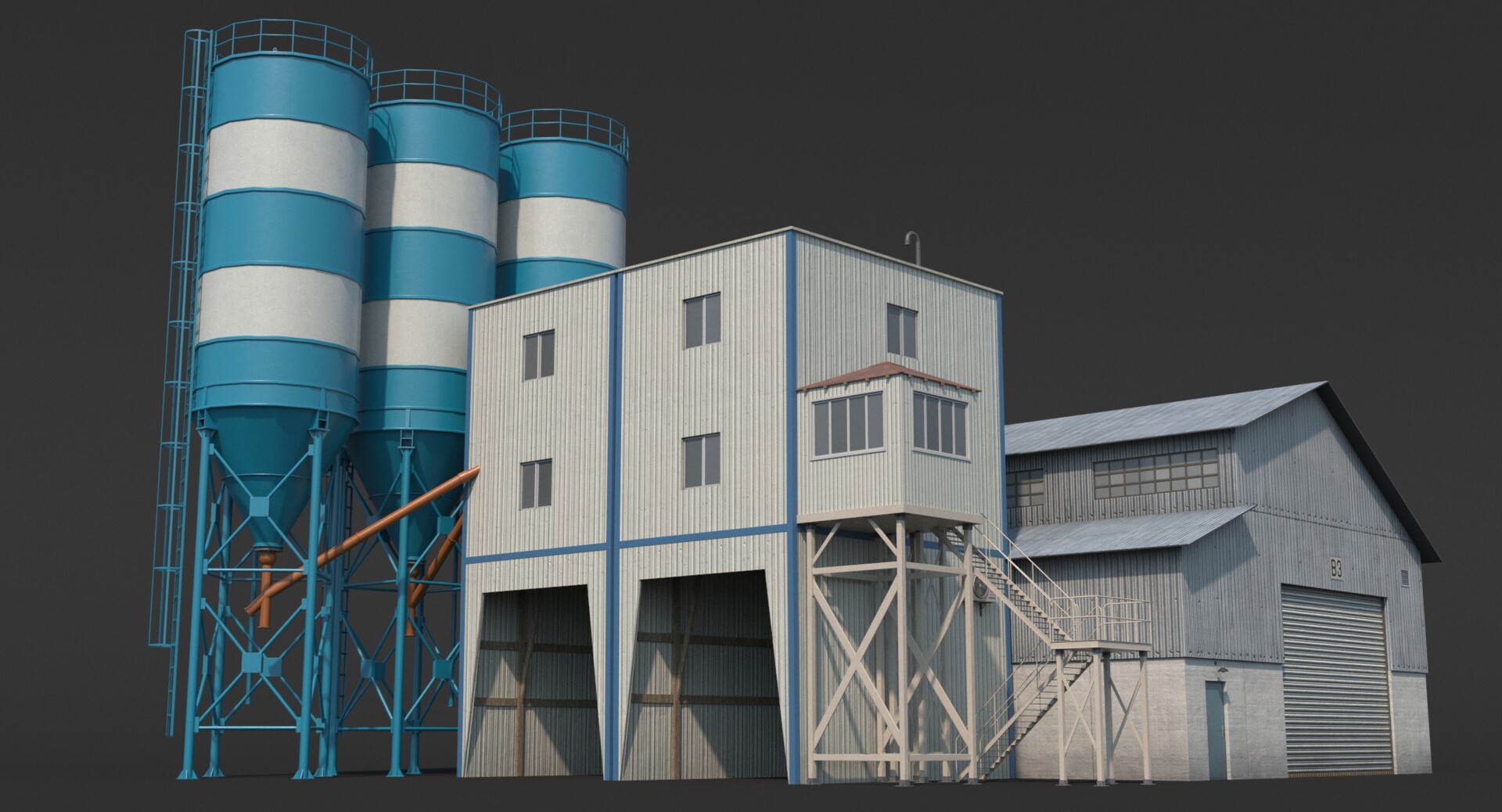 ArtStation - Cement Plant