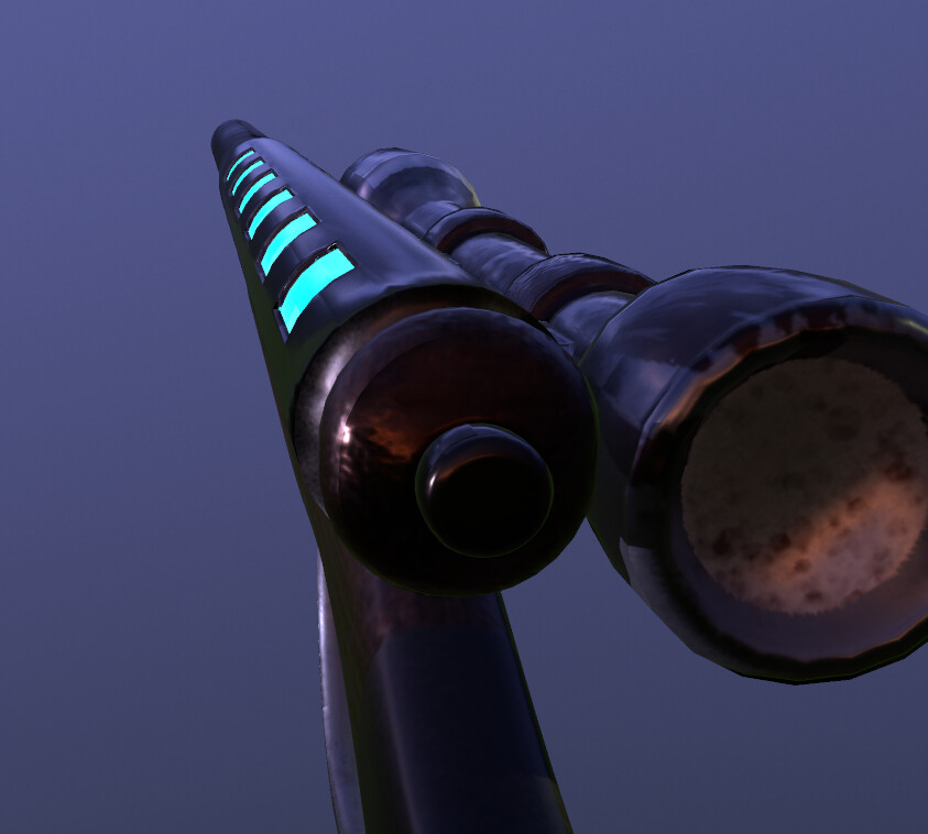 ArtStation - L.A.F. Gun (Lever Action Future Gun)