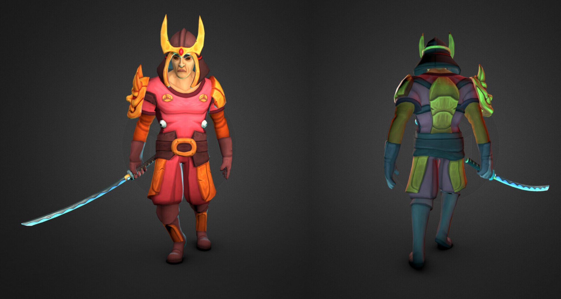 ArtStation - Samurai Rig