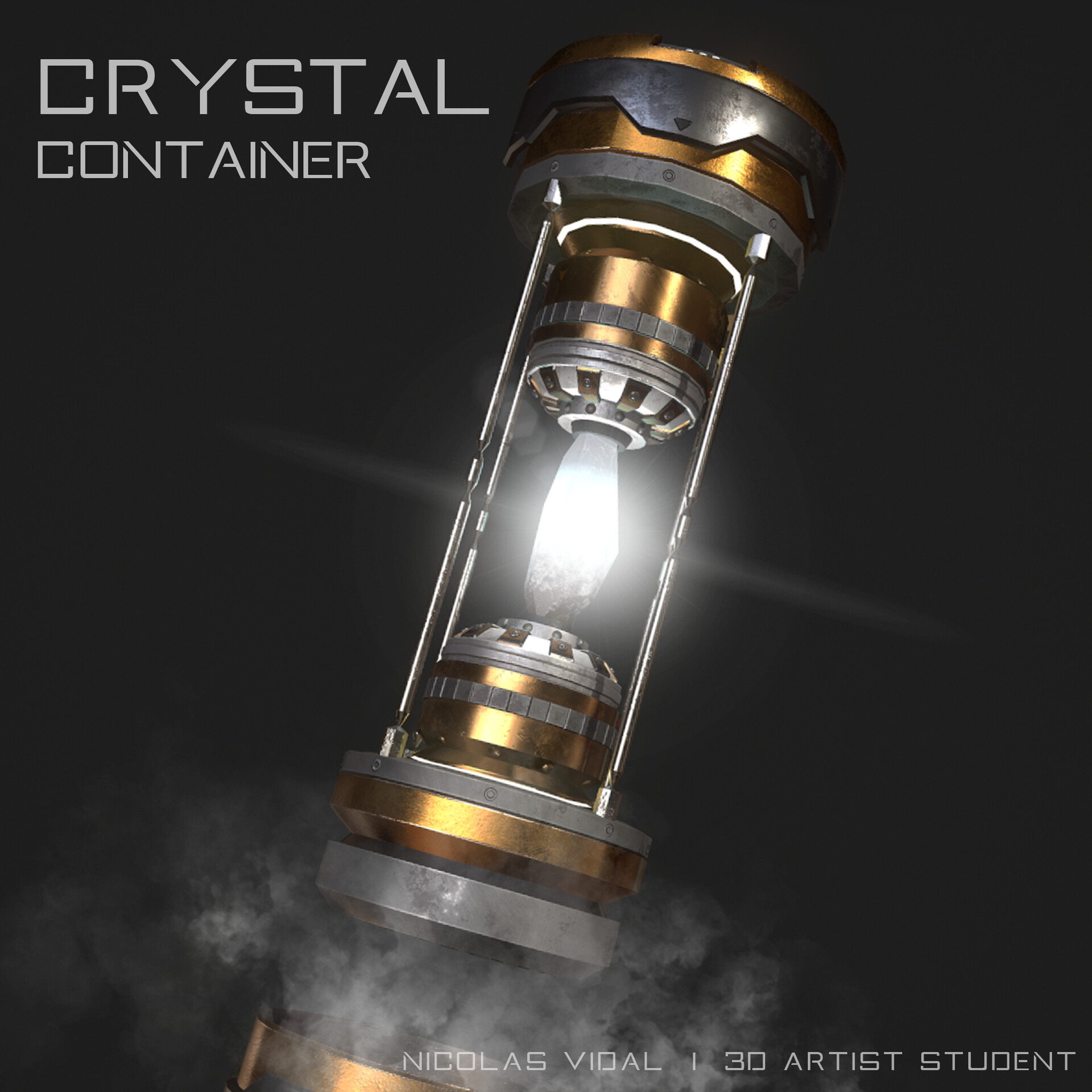 ArtStation - Crystal Container