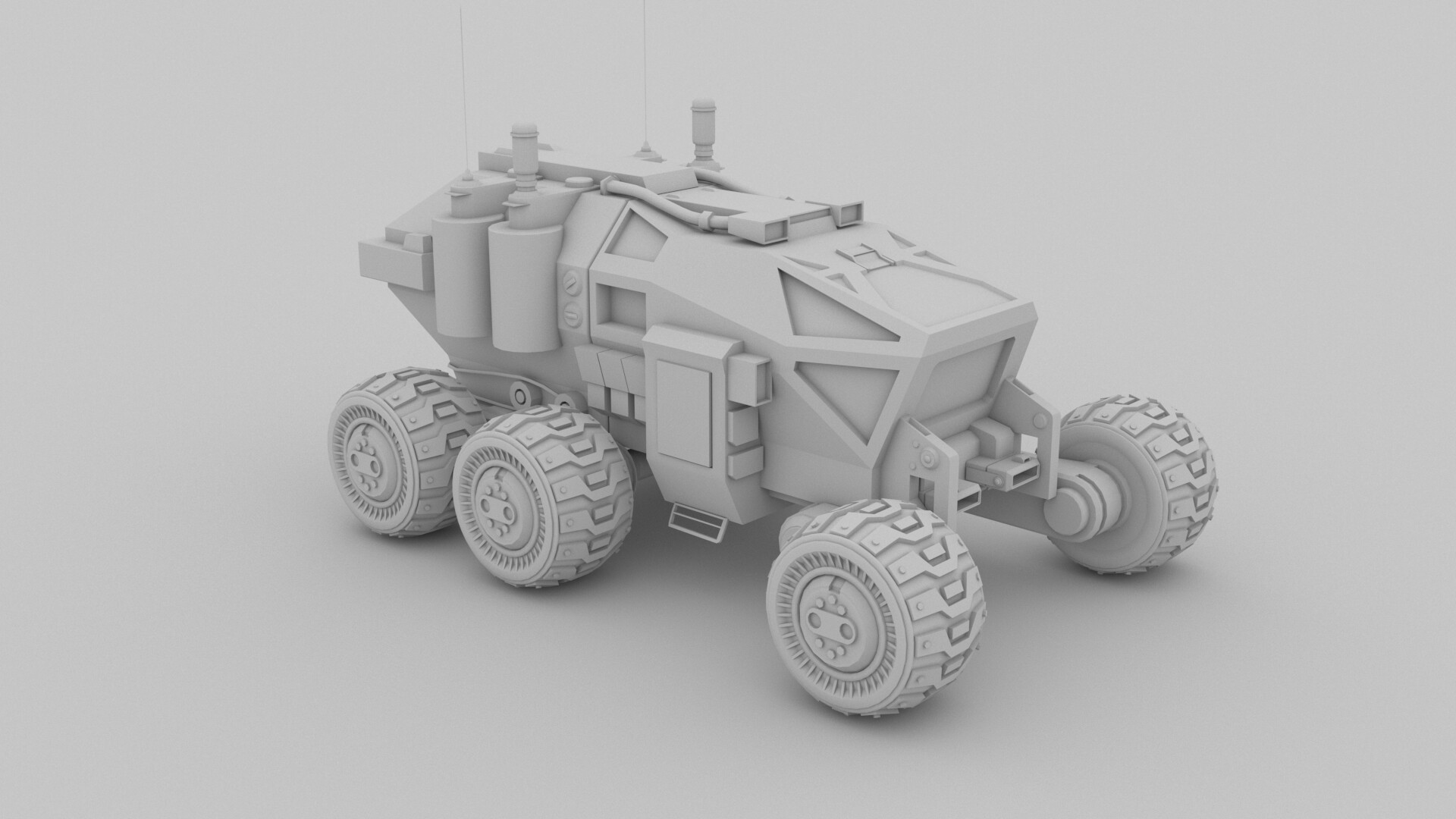 ArtStation - Mars Rover