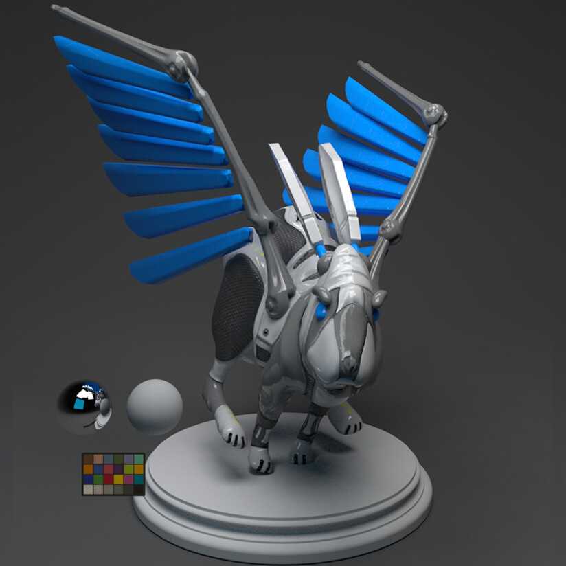 ArtStation - Robot Bunny