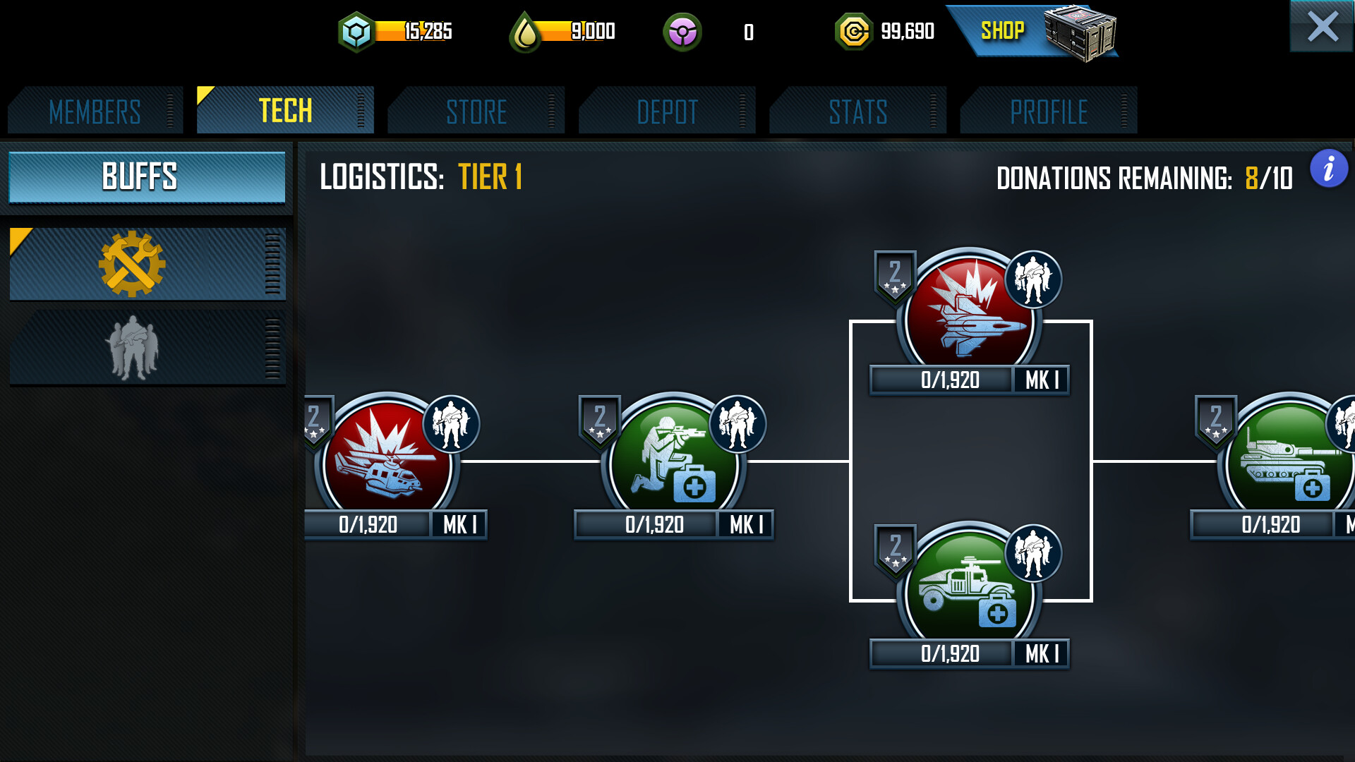 ArtStation - Tech Tree