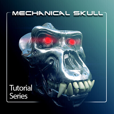 ArtStation - Mechanical Skull Series