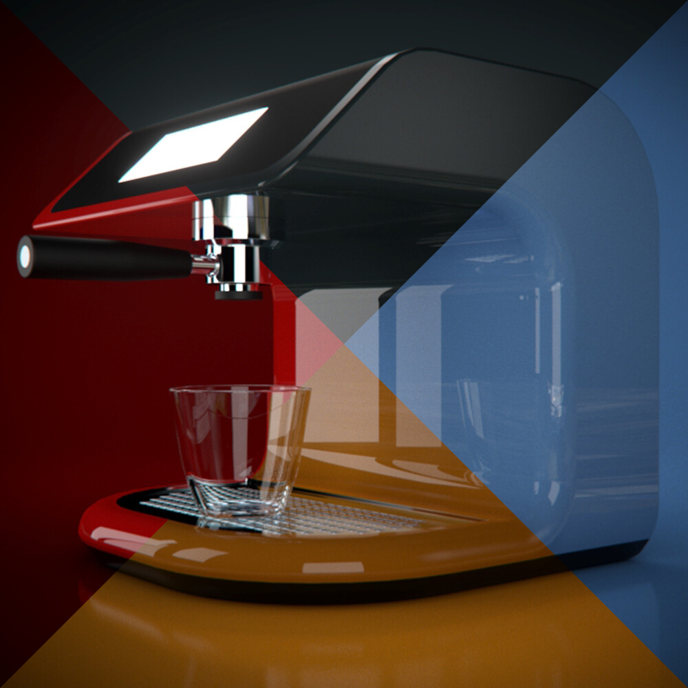 ArtStation - Round Coffee Maker