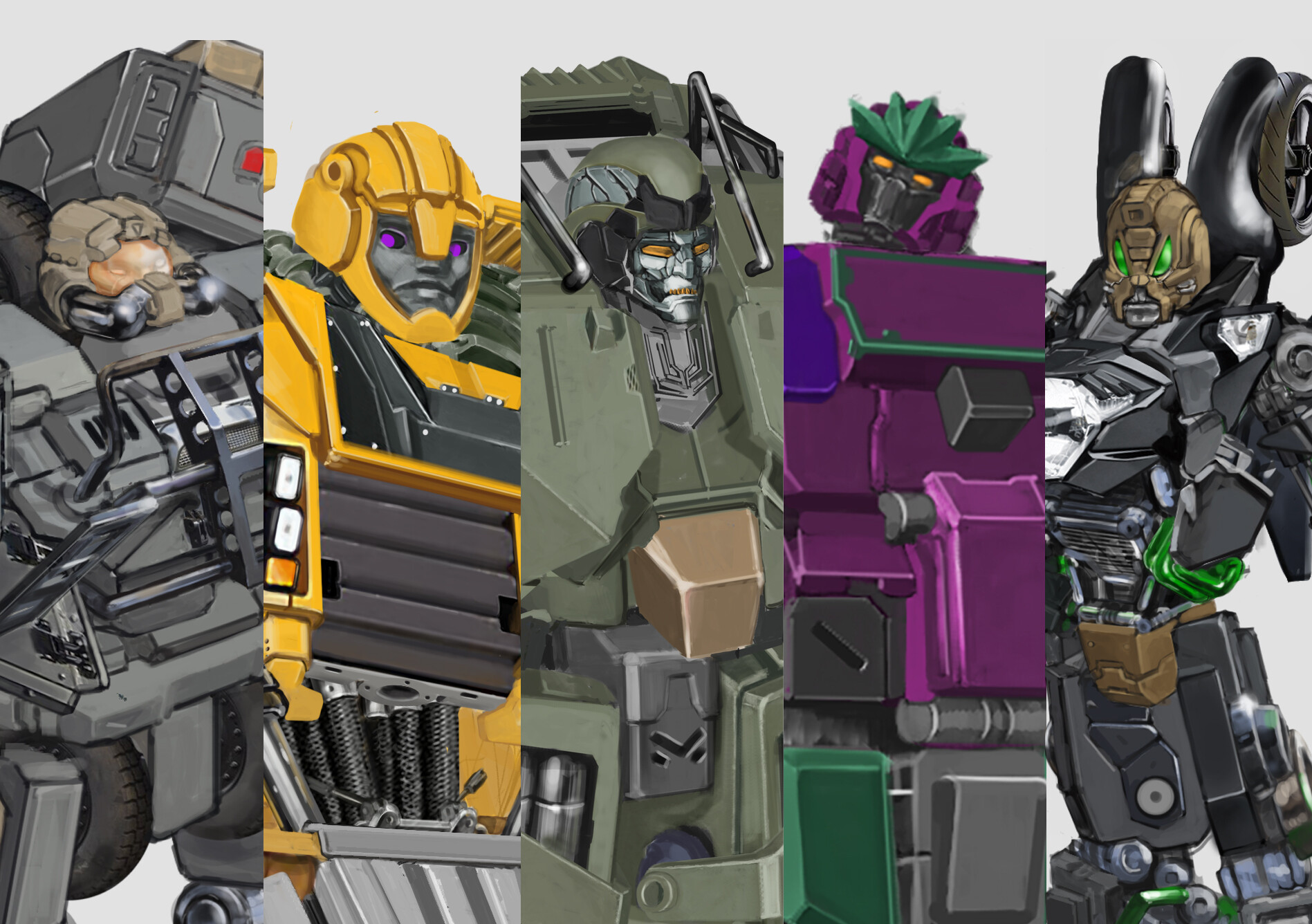 ArtStation - Transformers Bots
