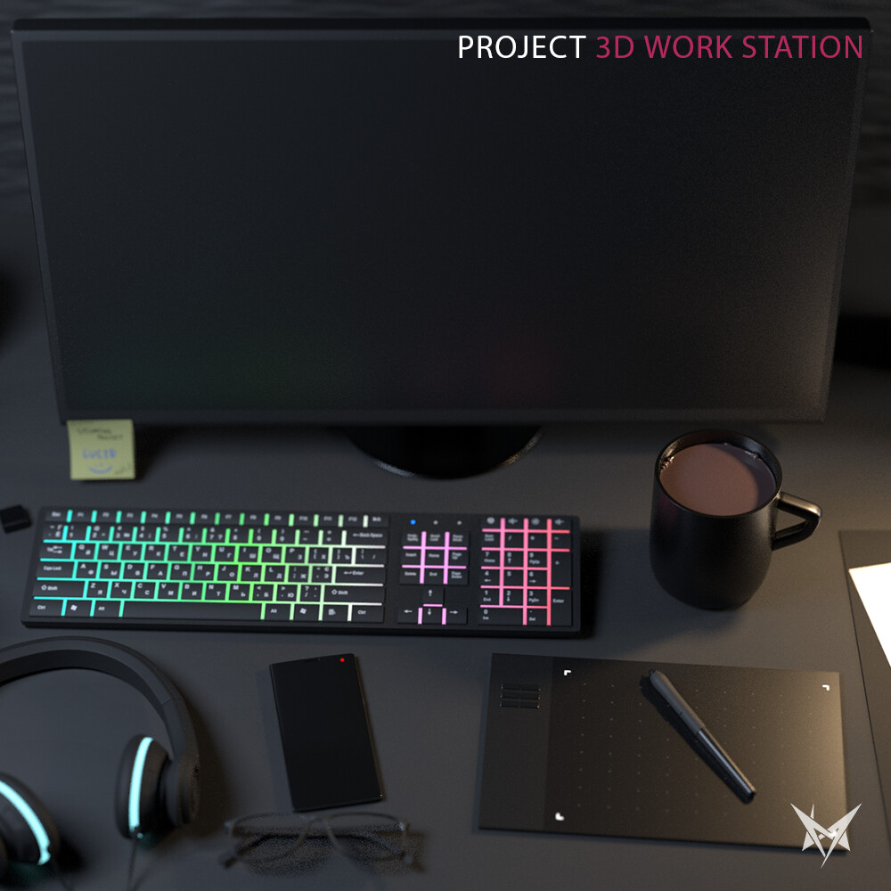ArtStation - 3D Work station