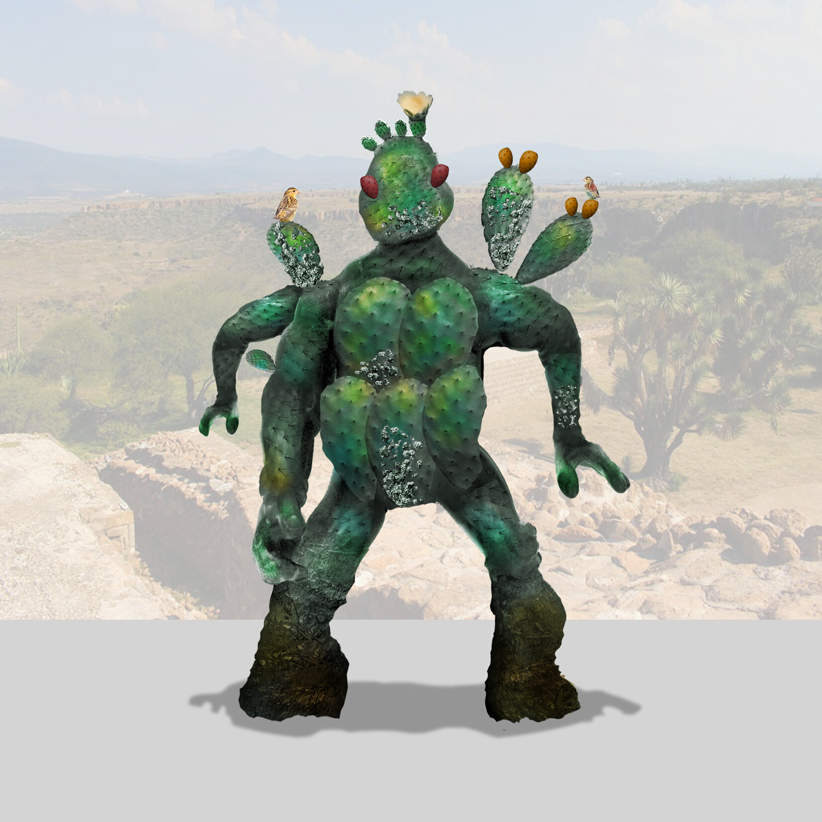 ArtStation - Nopal Living being