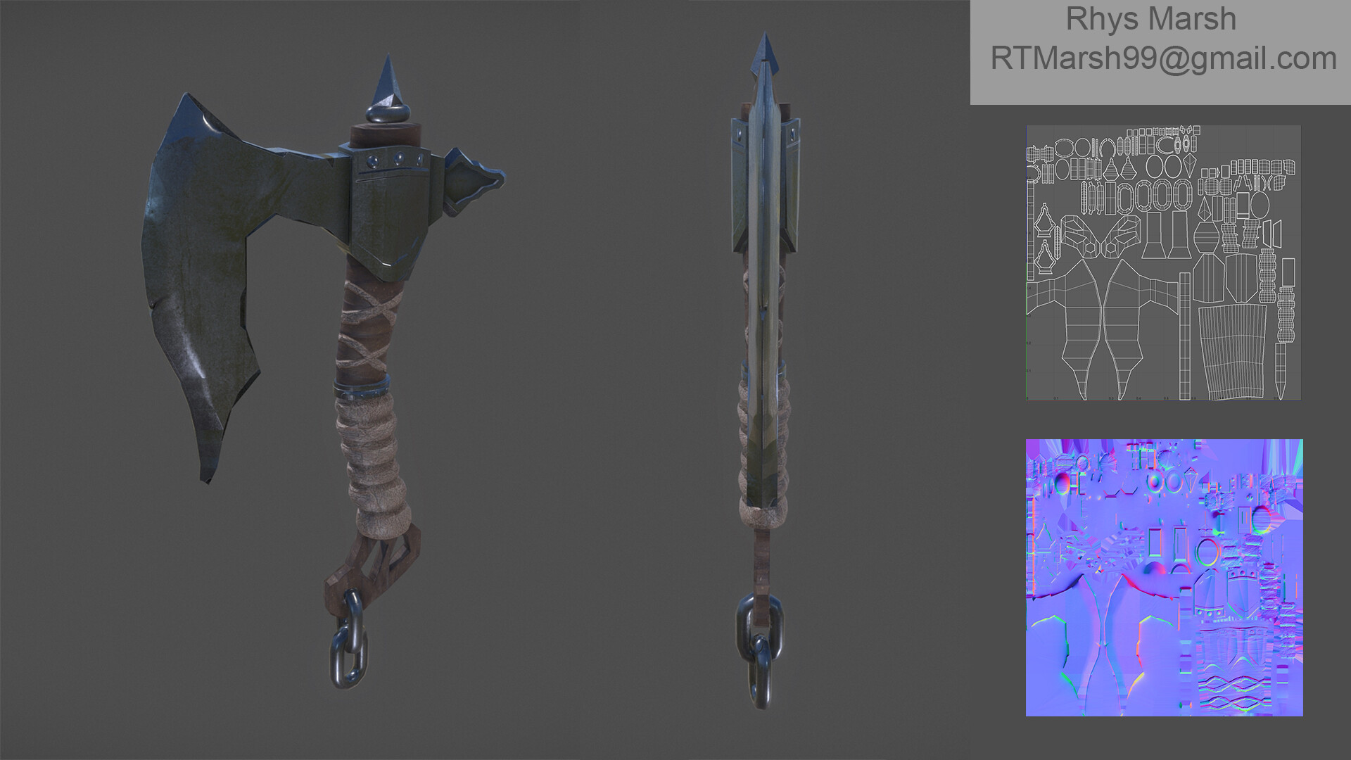 ArtStation - Orc Axe