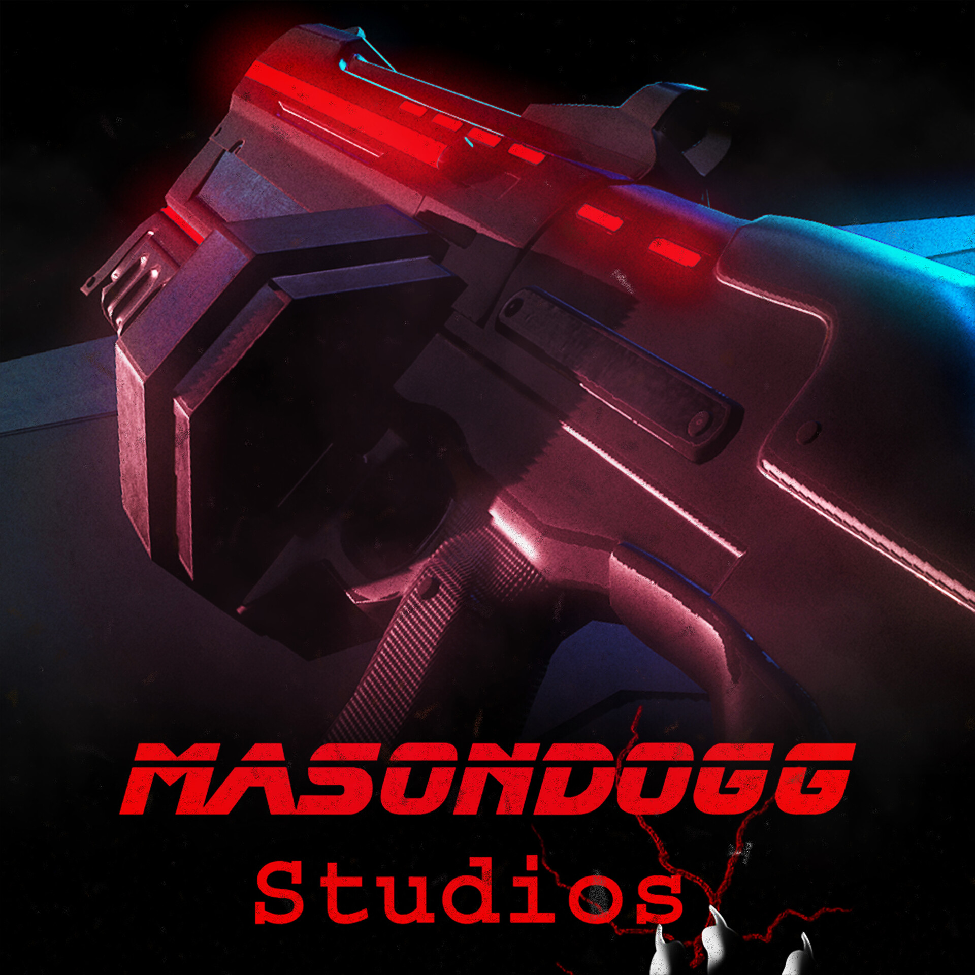 ArtStation - Invictus - Stylized Assault Rifle (Masondogg Studios, LLC)