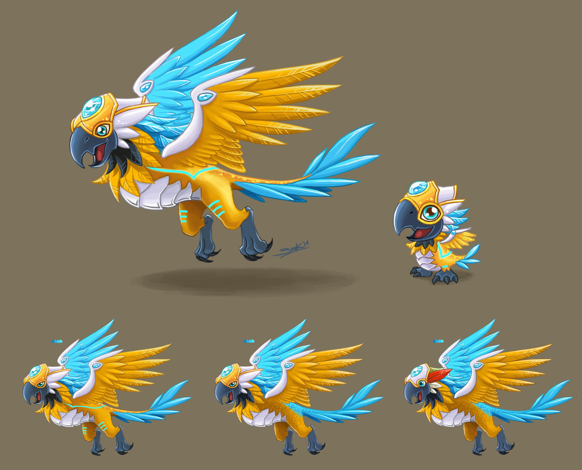 ArtStation - Feather Dragon