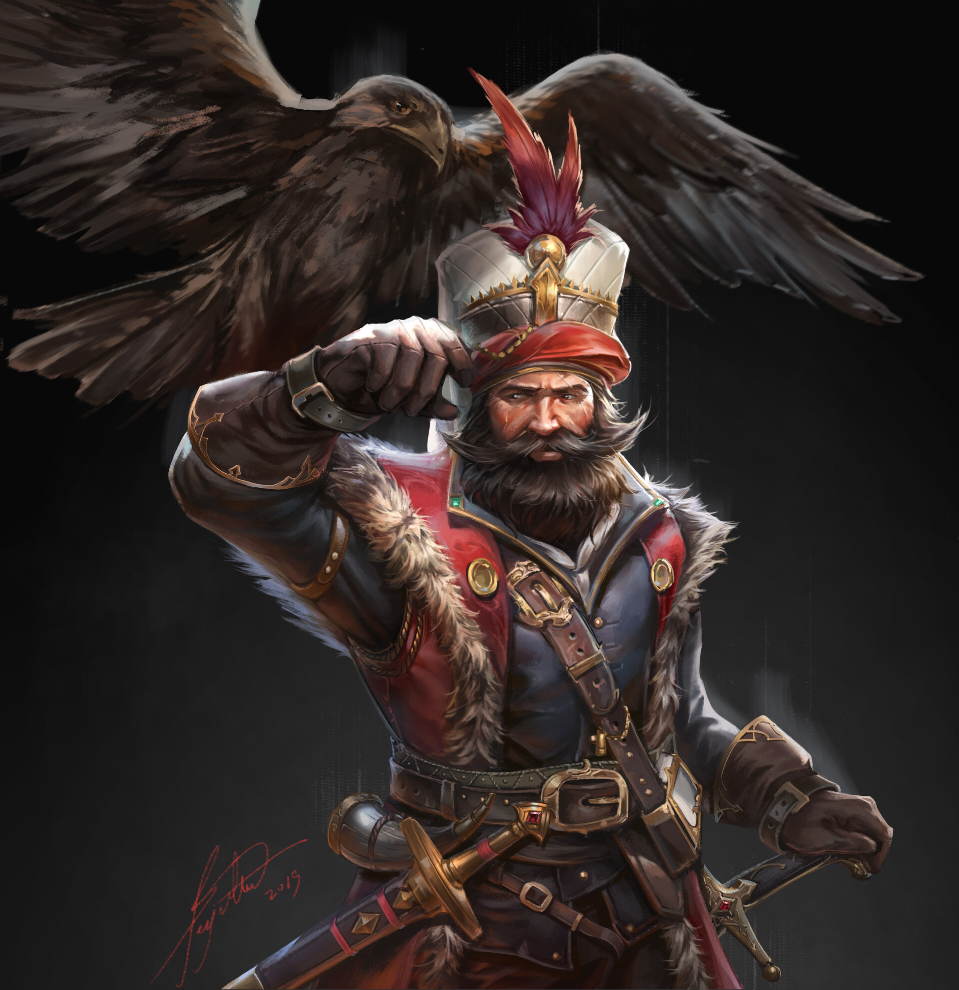 ArtStation - Practice of a Janissaries general