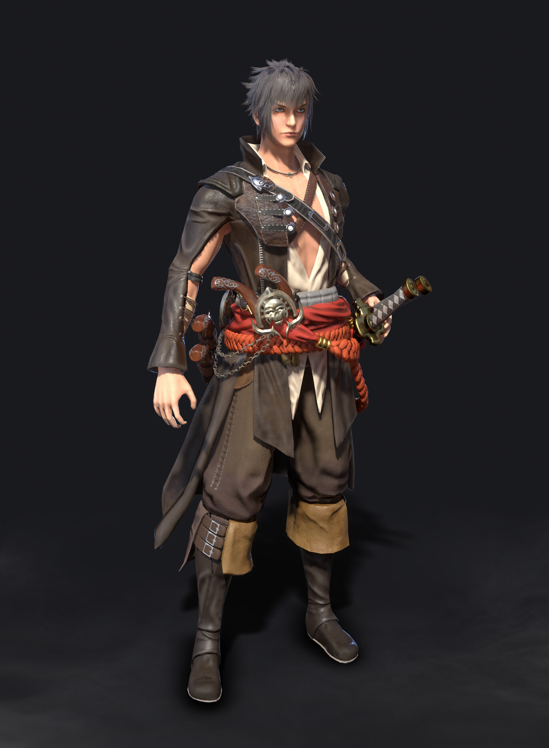 ArtStation - 해적(모작) / Pirate (imitation)