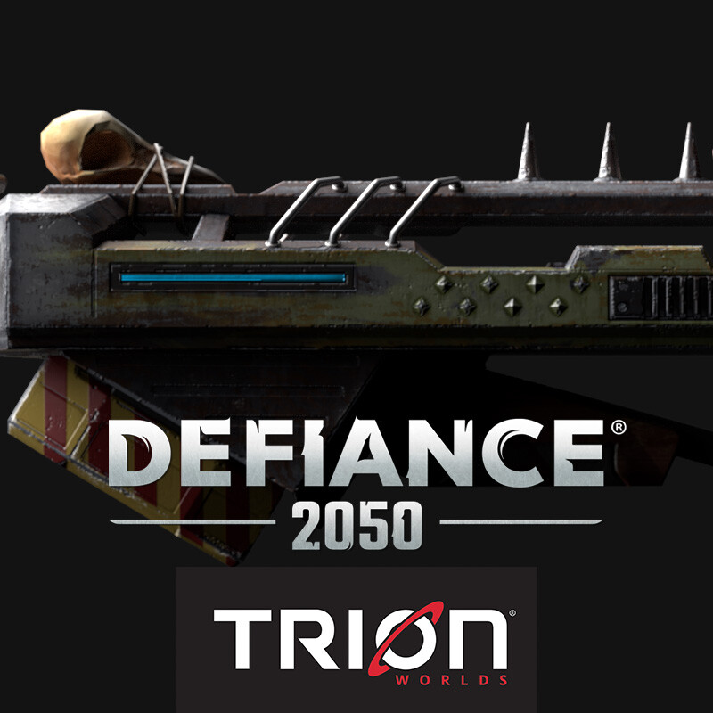 ArtStation - Defiance 2050 "Raider Blade Launcher"