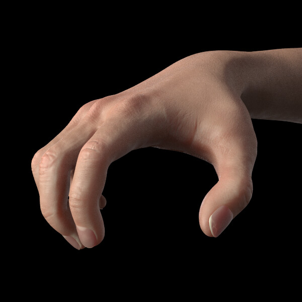 ArtStation - Realistic Hand (WIP)