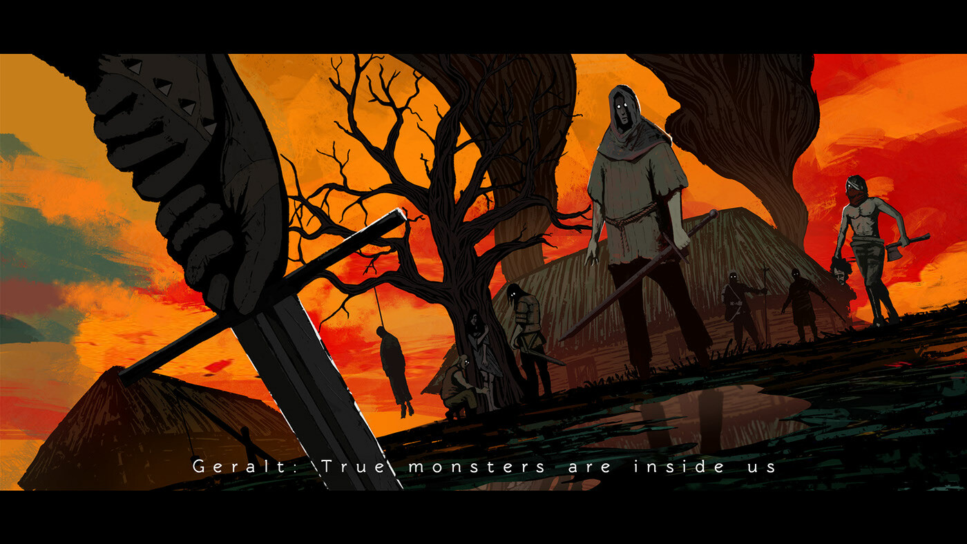 ArtStation - True monsters are inside us